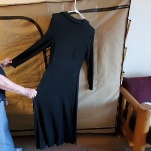 Shape FX by Newport News | Dresses | Shapefx Black Long Sleeve Heavy ...